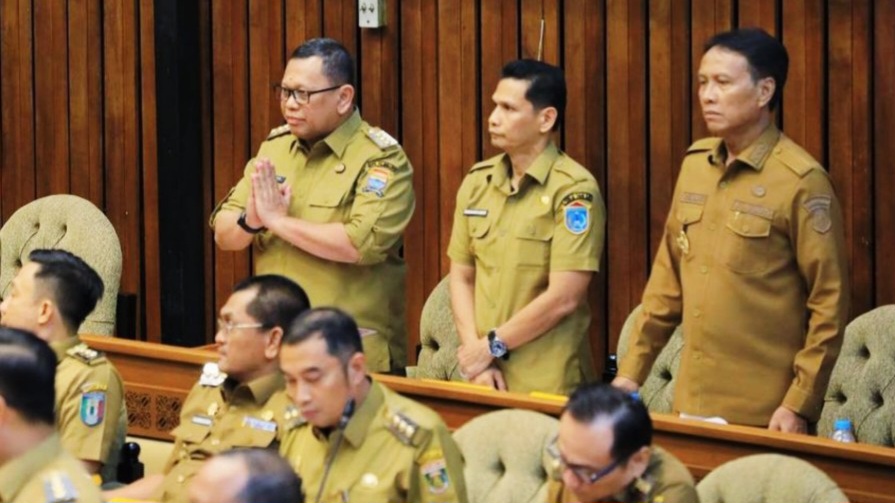 Pjs Bupati Kurniawan Abadi Hadiri Dengar Pendapat tentang Persiapan dan Kesiapan Pilkada ...